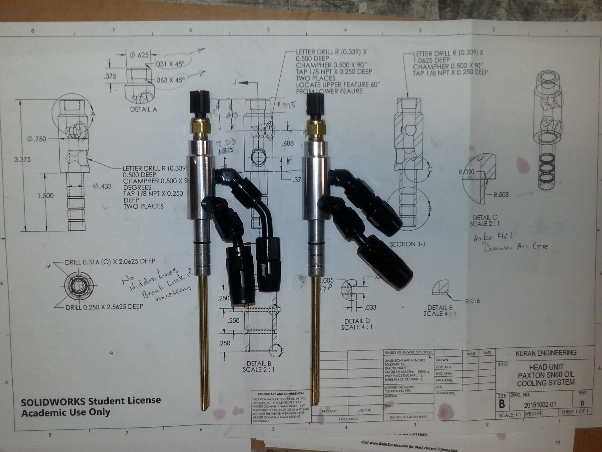 Supercharger Oil Cooling System